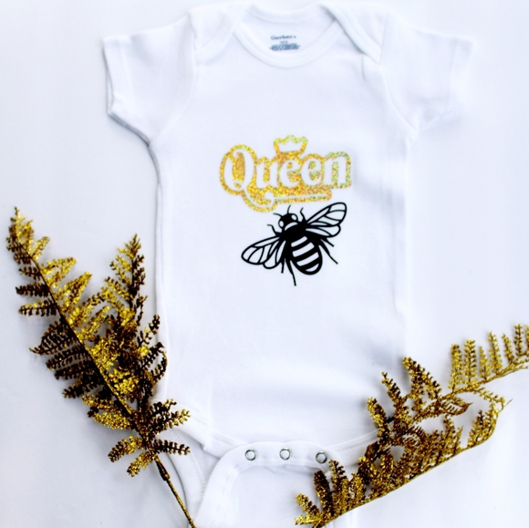 One Pieces | Queen Bee Custom Baby Onesie Girl | Poshmark